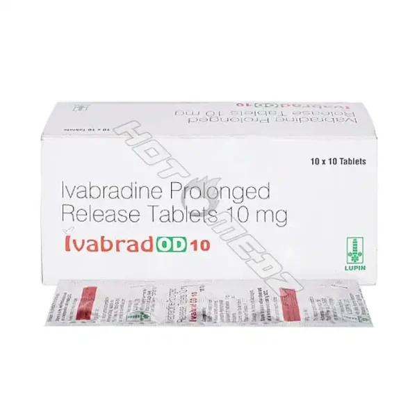 Ivabrad OD 10 Mg (Ivabradine) - Hotmedz